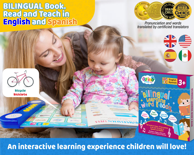 Bilingual Learning Word E-Book - SPANISH + ENGLISH – Gufino Bilingual ...