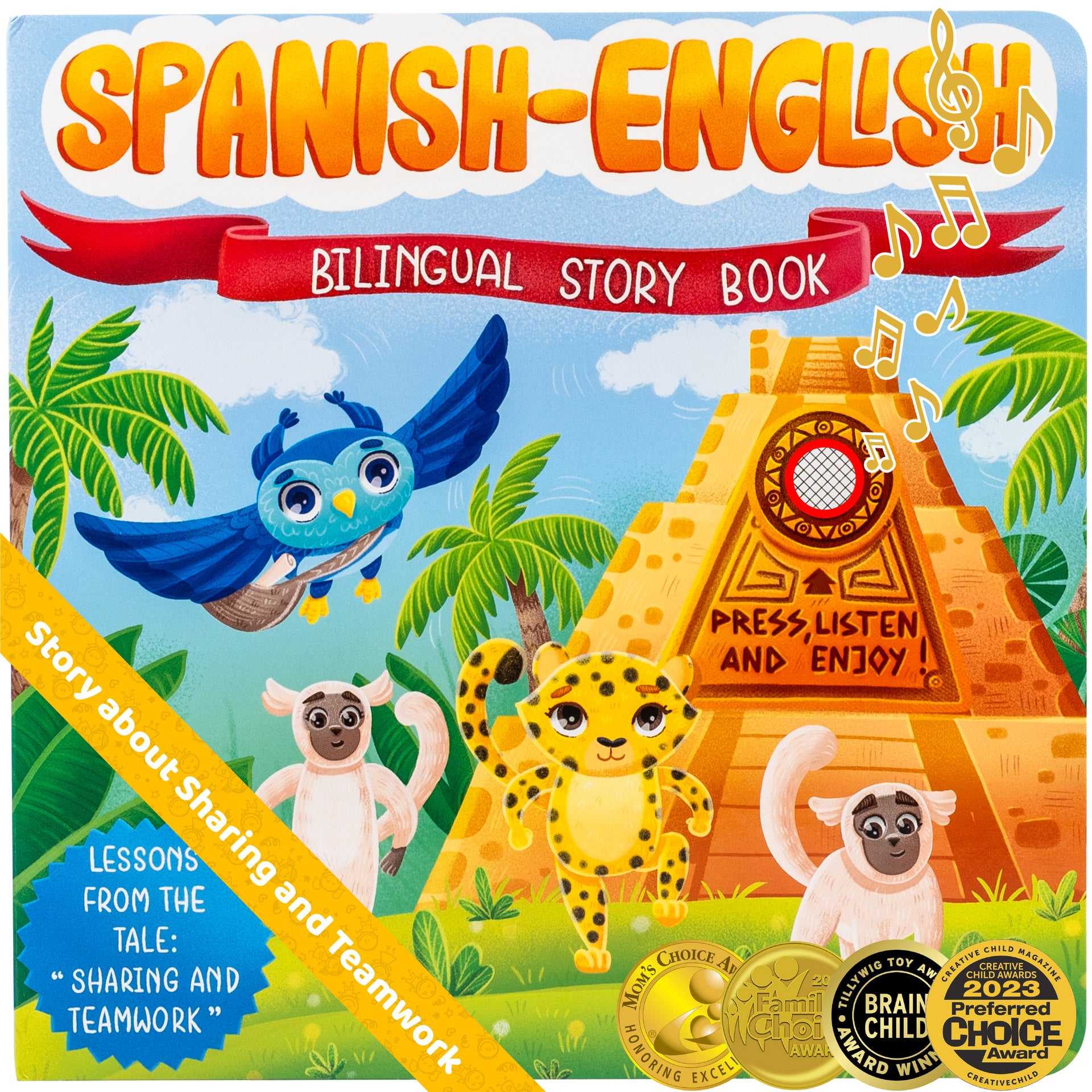 Infants Educational Toys| 1,2,3 & 5 Year | Spanish-English Learning ...